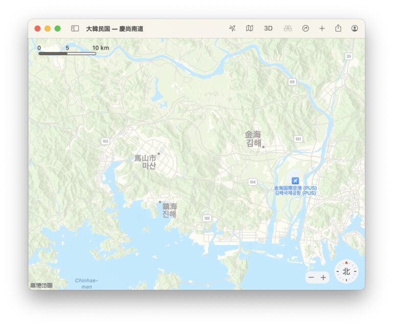 Apple 地图的高德数据特点以及在国外的访问方法 – 沉舟侧畔 Blog